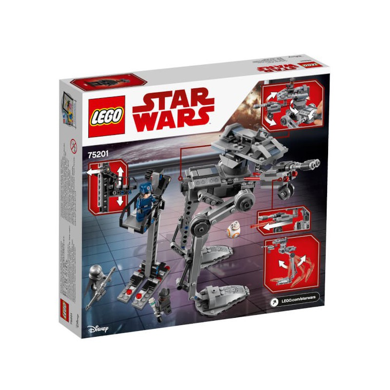 LEGO 75201 Star Wars, AT-ST de la Primera Orden, Lego - Star Wars | Que ...