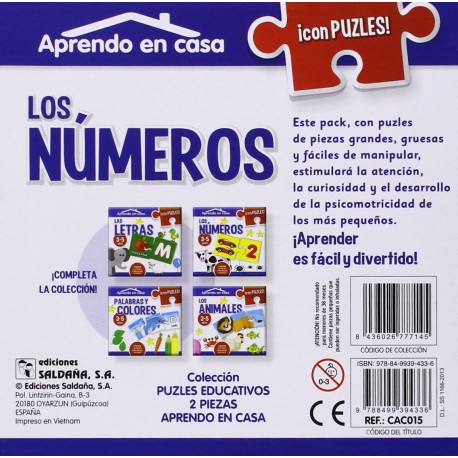 Aprendo los números.