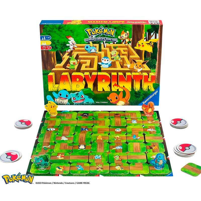 RAVENSBURGER 26949 Laberinto. Pokemon, Juegos de Mesa - Juegos de mesa ...